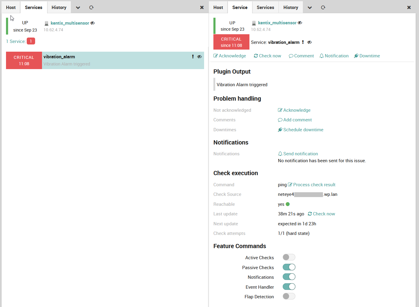 Kentix MultiSensor-LAN: Integration with NetEye4 | www.neteye-blog.com
