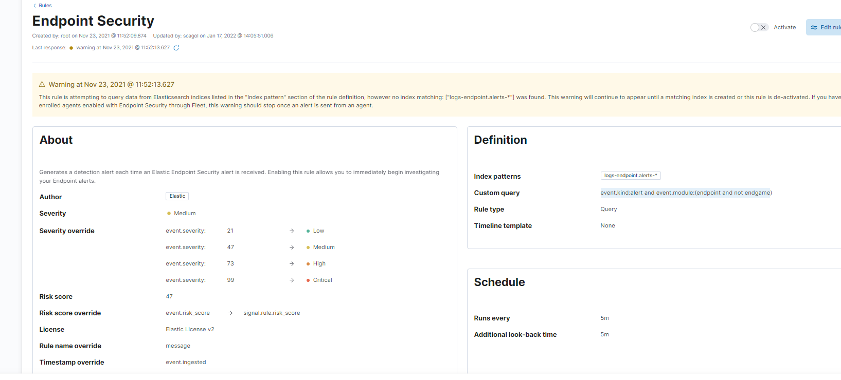 An Evaluation of Elastic EDR with APT Simulator | www.neteye-blog.com