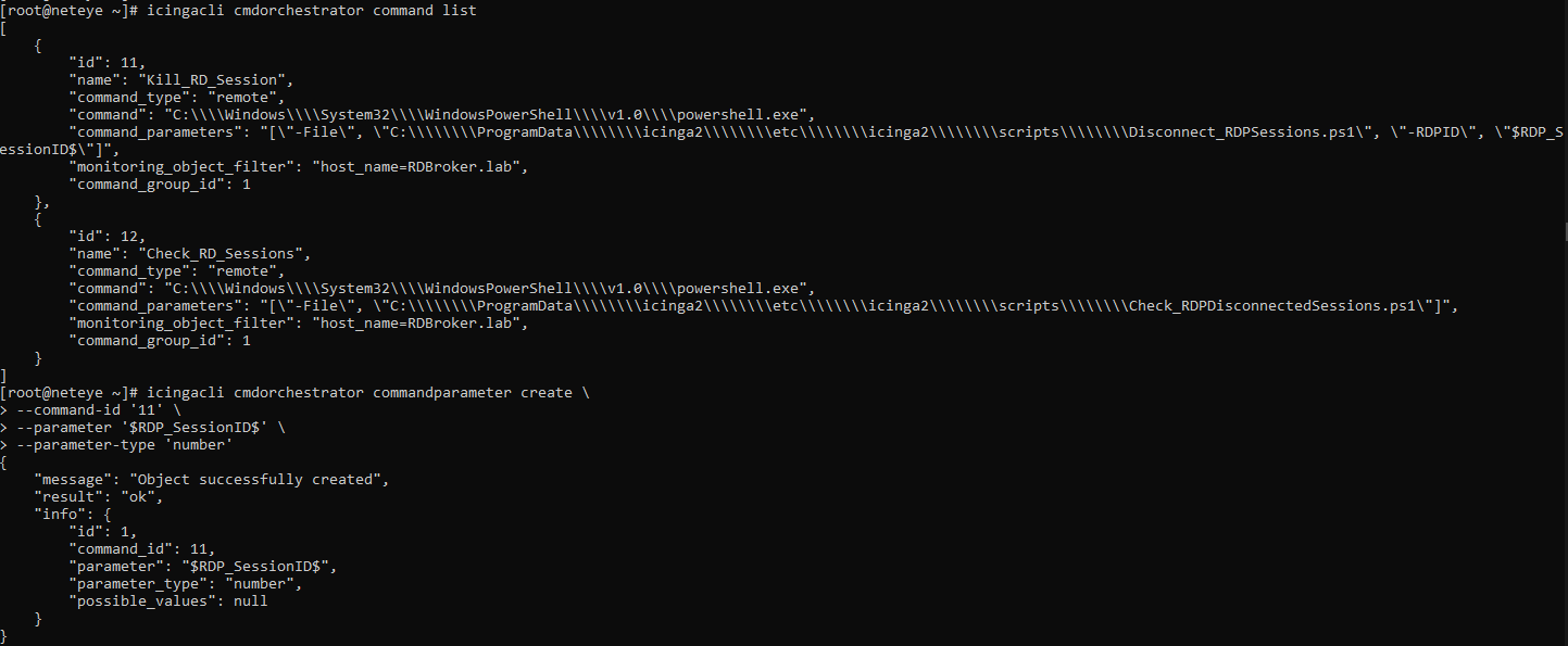 Log off an RDP User Session through the NetEye Command Orchestrator Part 2 | www.neteye-blog.com