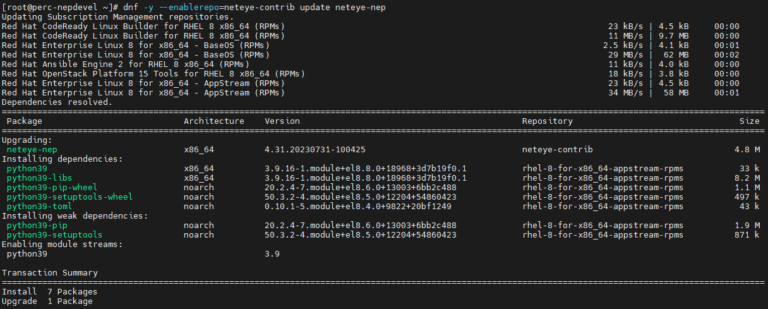 Upgrading to the New nep-setup on NetEye 4.31 | www.neteye-blog.com